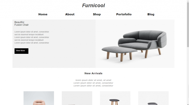 Furnicool Home - EKTIZO Coding