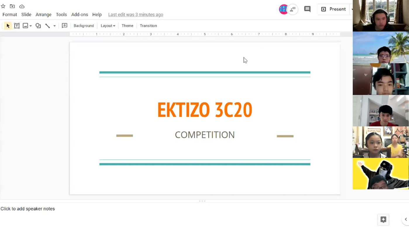 EKTIZO Creative Coding Competition 2020 - EKTIZO Coding